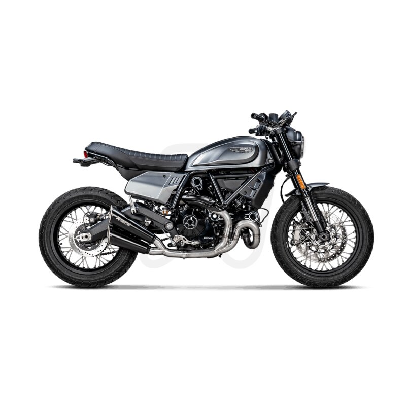 Akrapovic optionaler Krümmer (Titan) für Ducati Scrambler Urban Motard