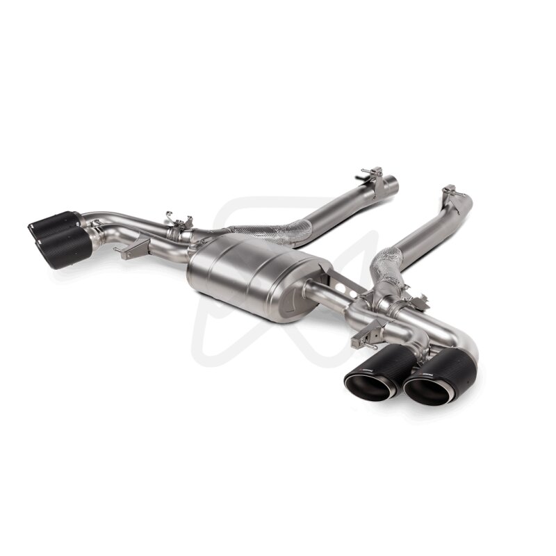 Akrapovic Slip-On Line (Titan) für BMW X5 M / X5 M Competition (F95)