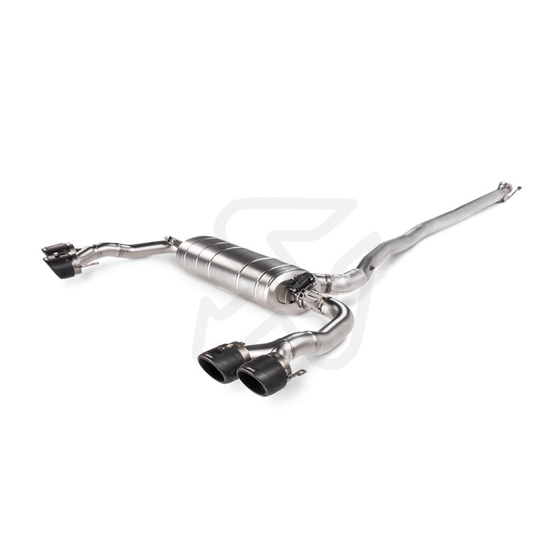 Akrapovic Evolution Verbindungsrohr Set (Edelstahl) für Mercedes-AMG C